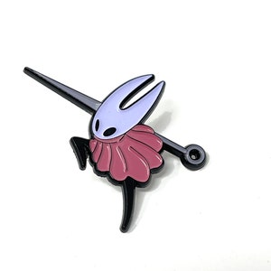 Hollow Knight - Hornet, Game Boss Enamel Pin or Magnet With Glow-in-the ...