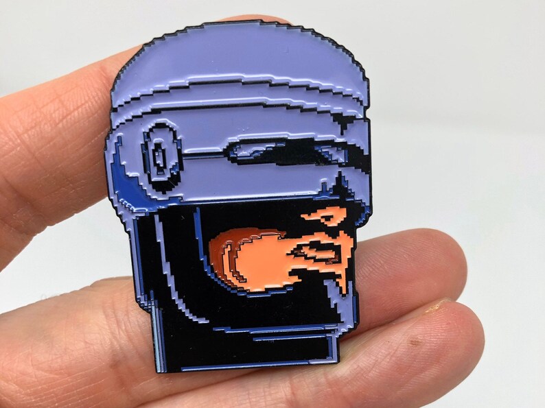 Robocop NES 8-bit Enamel Pin or Magnet Classic Video Game - Etsy