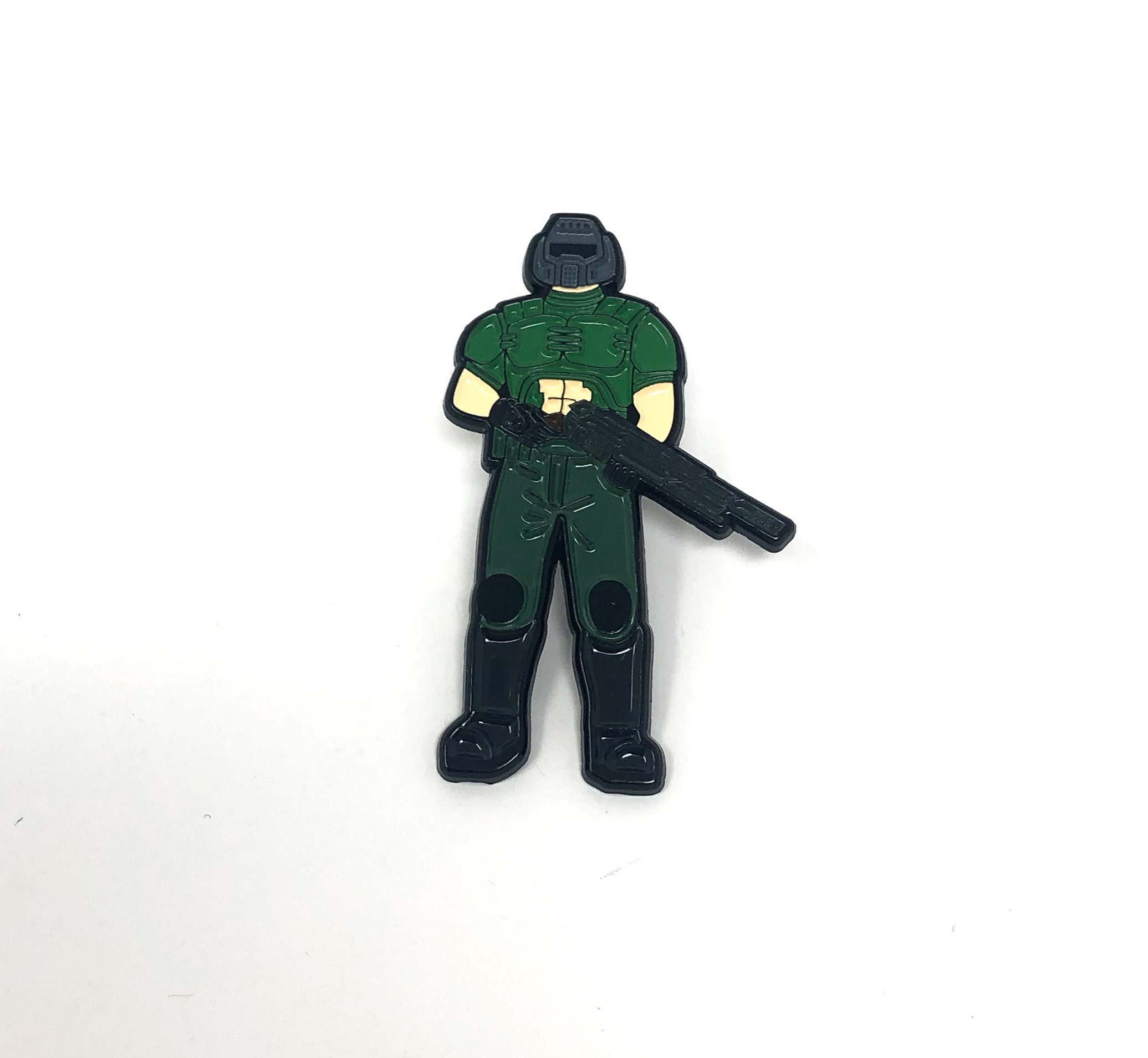 Doom Doom Guy Enamel Pin or Magnet Classic Doom Retro - Etsy