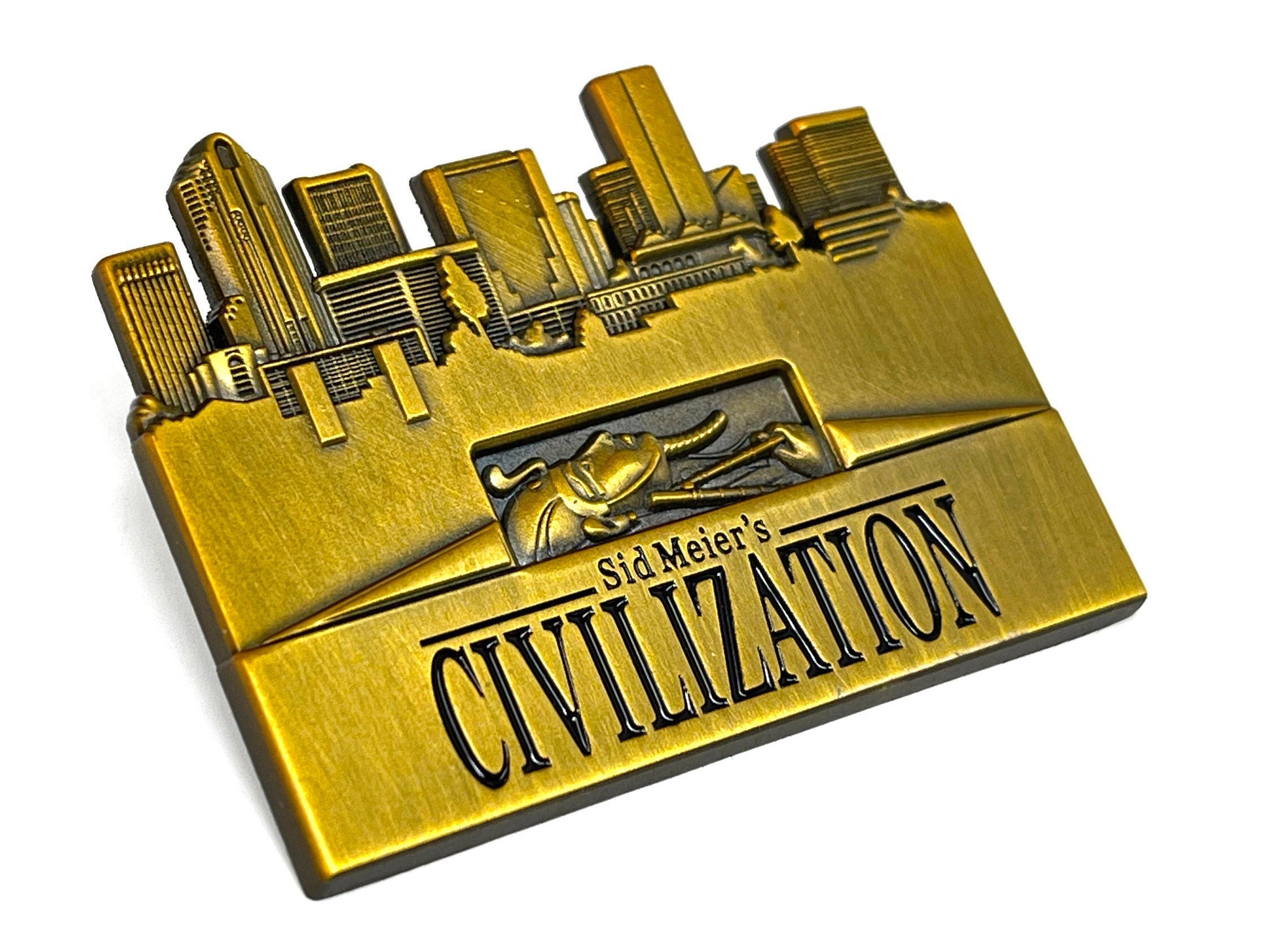 Sid Meier's Civilization Box Art Design 2 Pin or | Etsy