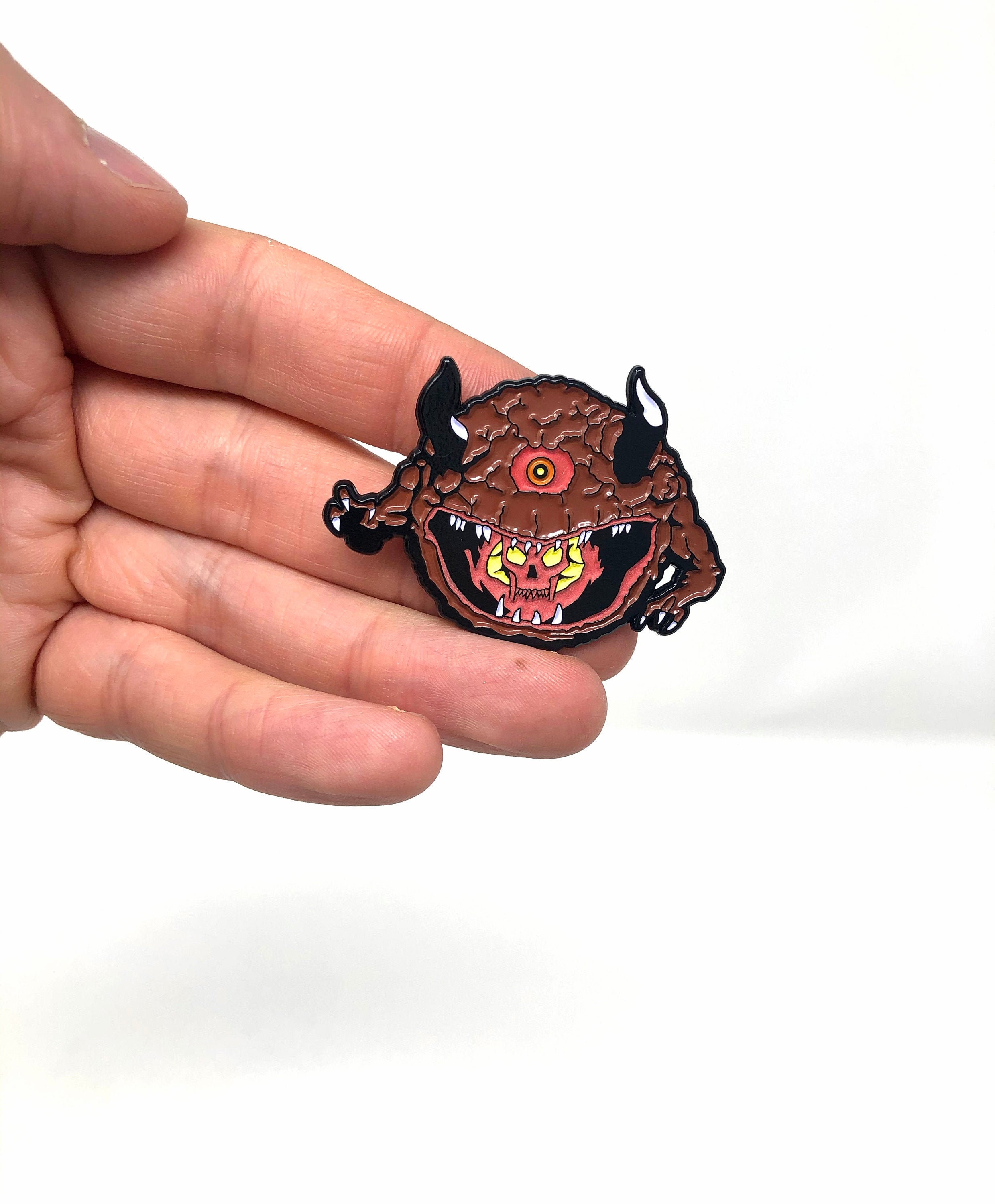 Doom II Pain Elemental Glow-in-the-dark Enamel Pin or Magnet | Etsy