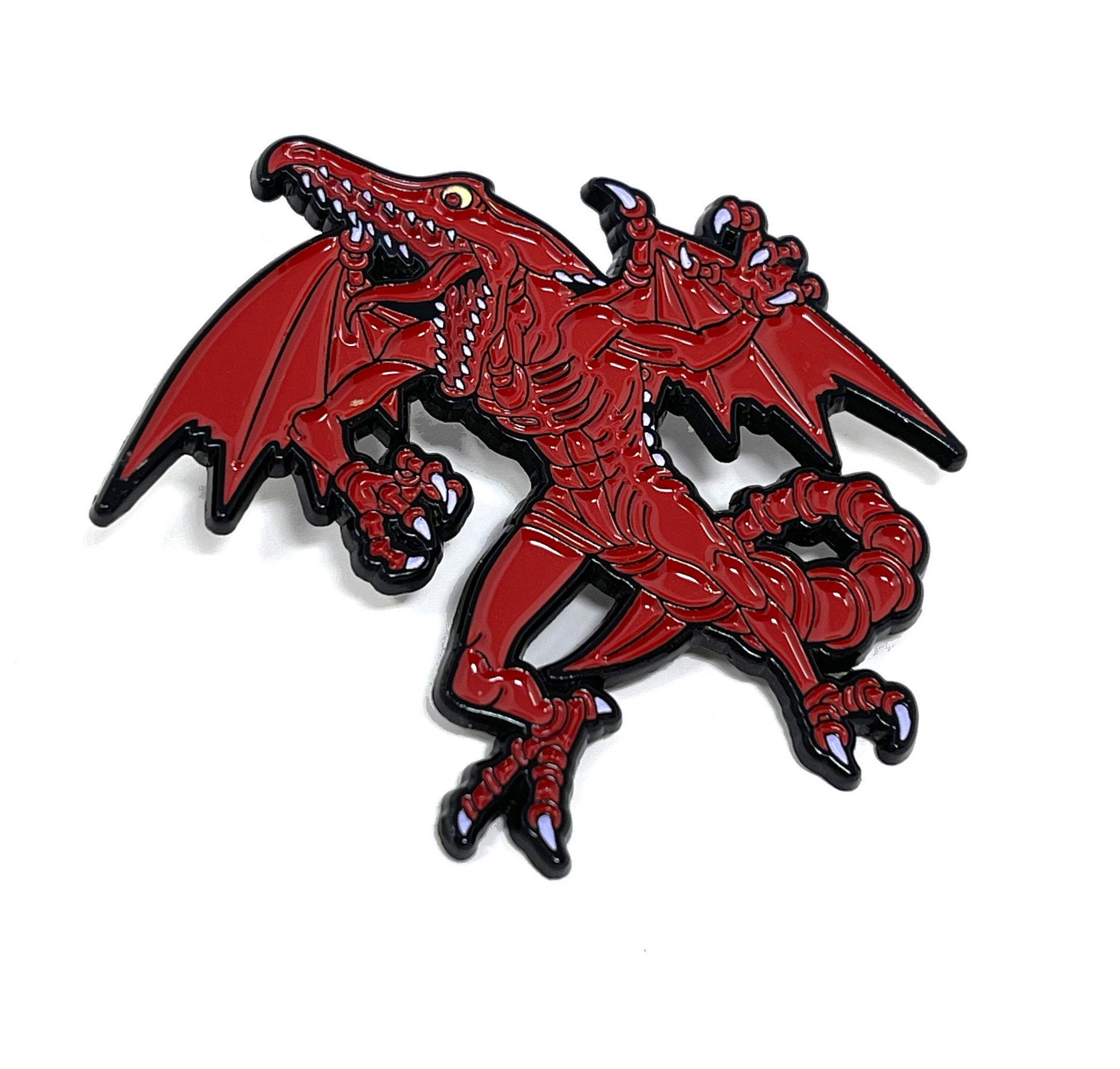 Super Metroid for SNES Ridley 2 Enamel Pin or Magnet - Etsy