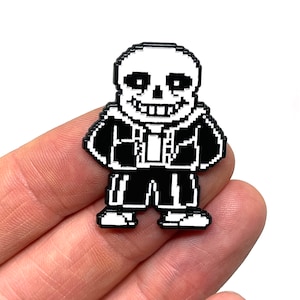 Undertale, Sans 1.5” Enamel Pin and Magnet - Classic RPG Gaming Art - Etsy