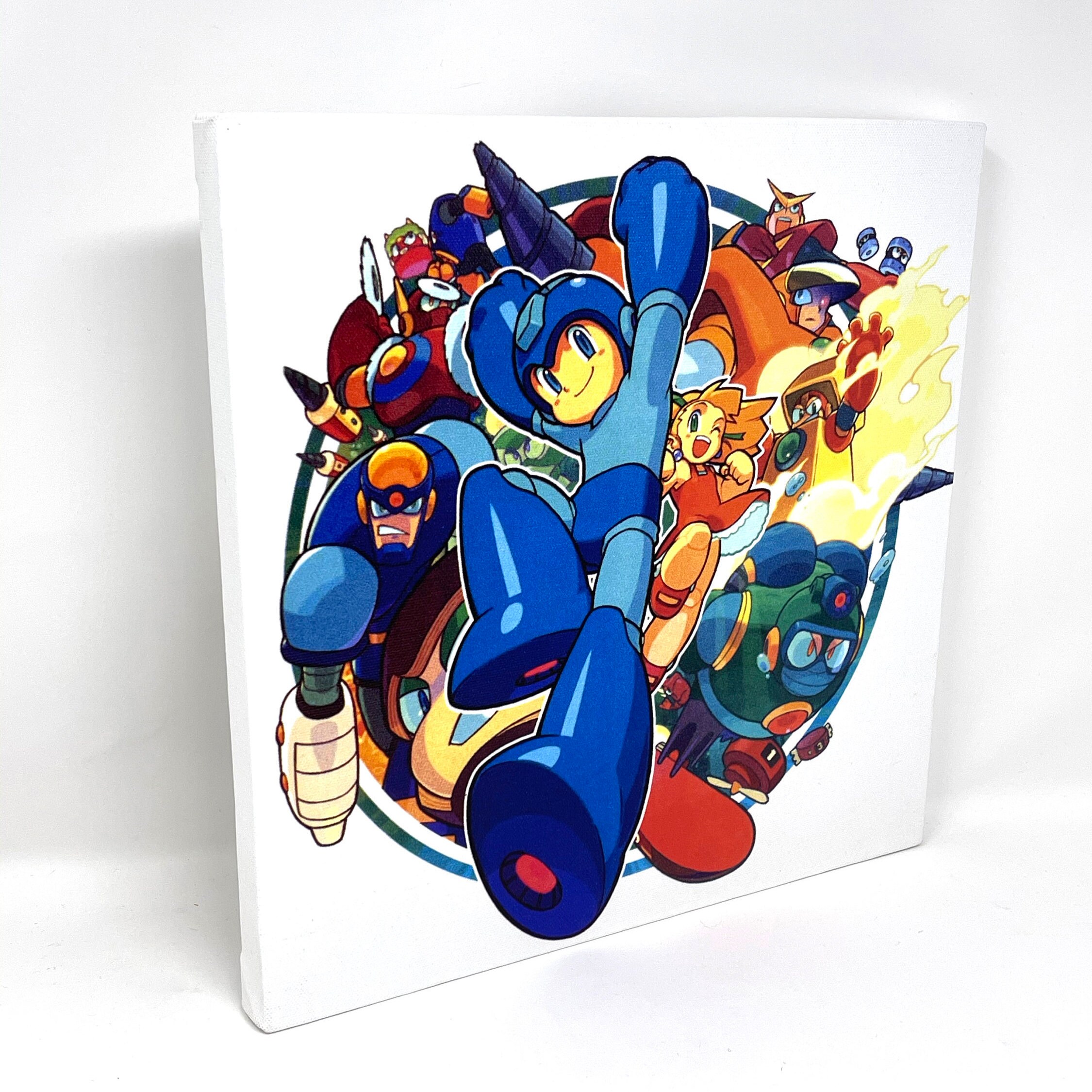 Mega Man 2 / Rockman 2 Dr. Wily no Nazo para PS1 obra de arte | Etsy España