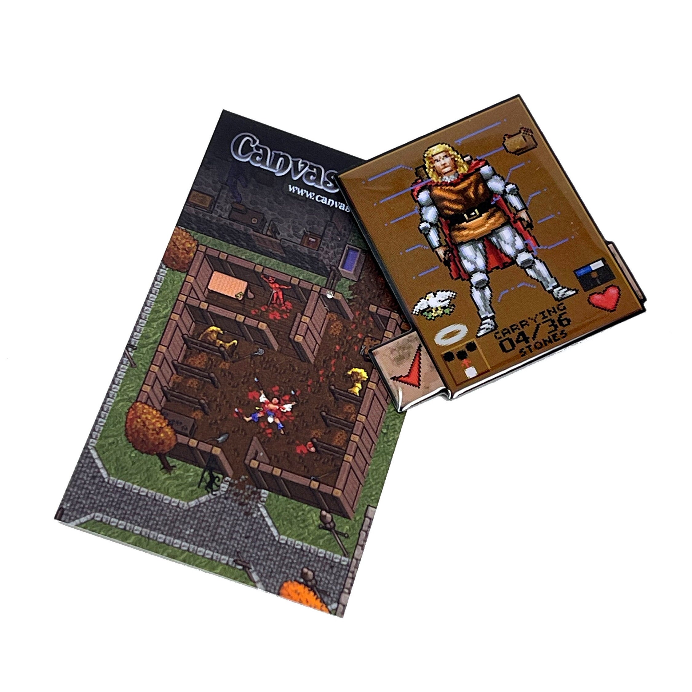 Ultima VII the Avatar Inventory Graphical User Menu Pop-up - Etsy