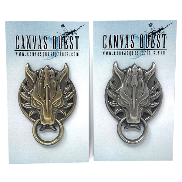 Wolf Pin - Etsy