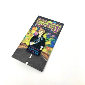 The Wizard Lucas Barton I Love the Power Glove. Its so Bad Enamel Pin ...