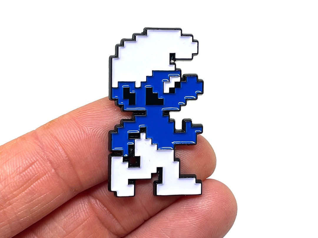 Smurf : Rescue in Gargamel's Castle, for Coleco, Smurf 1.5” Enamel Pin ...