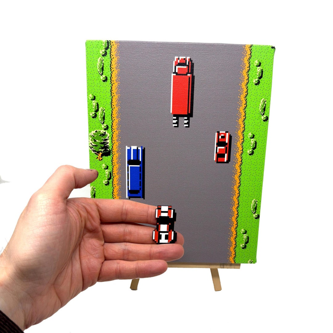 Spy Hunter for NES, First Level 8"x10" Print Background With G-6155 ...