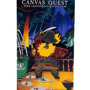 The Curse of Monkey Island, the Demon Pirate Lechuck 1.85” Enamel Pin ...