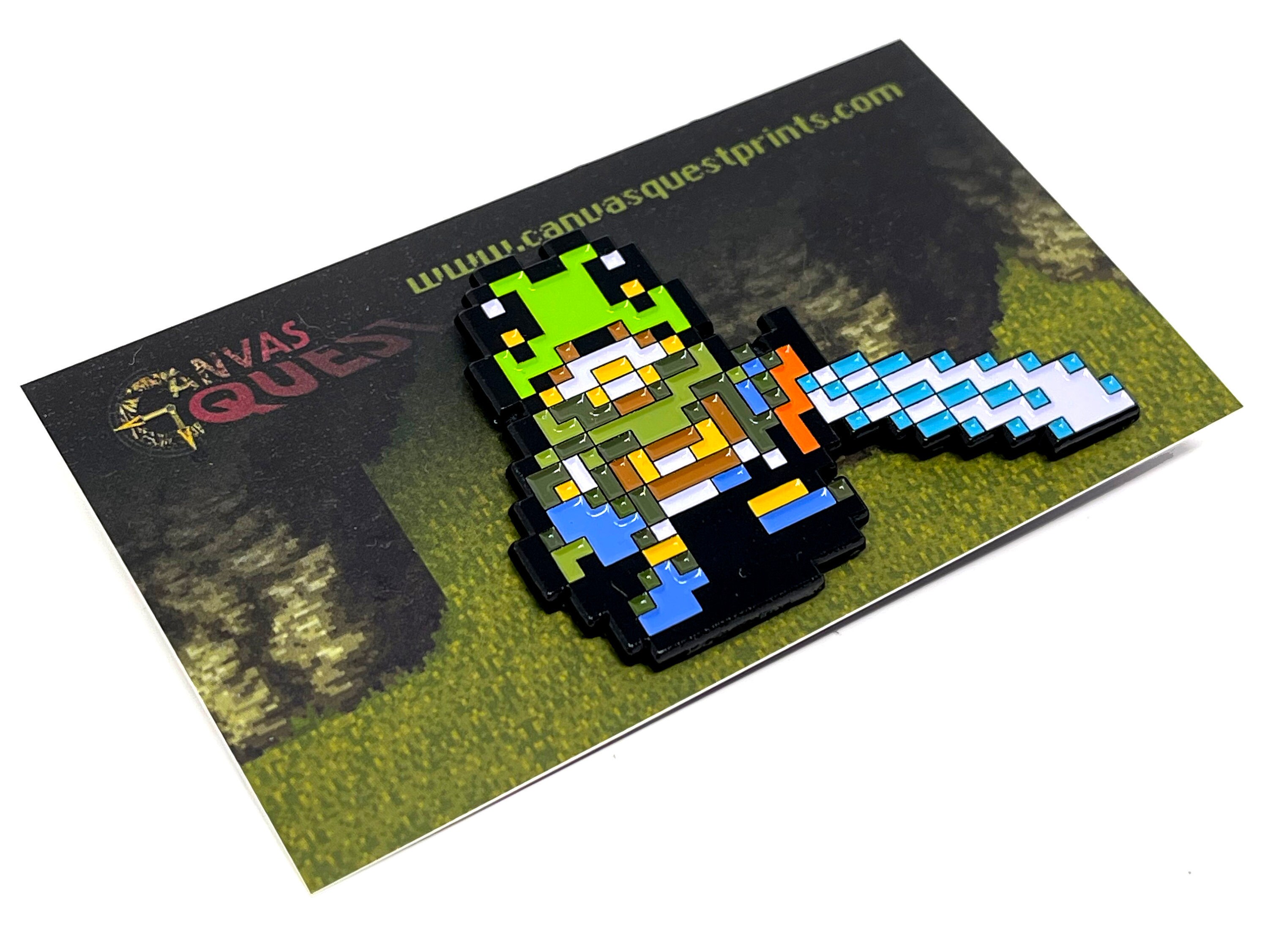 Chrono Trigger for SNES Frog 1.75 Enamel Pin or Magnet - Etsy