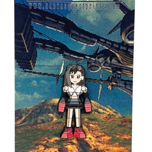 Final Fantasy VII Tifa Lockhart Classic OG In-game Polygon Look 1.25 ...