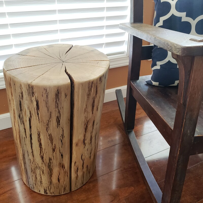 Tree Stump Table - Etsy