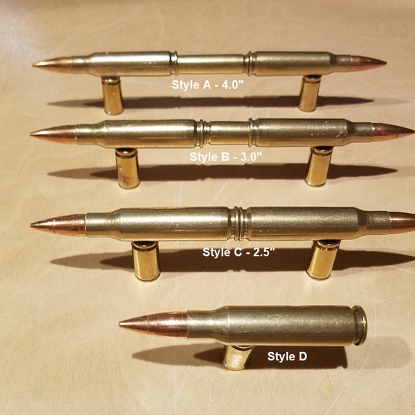 Cabinet Pulls Bullets - Etsy