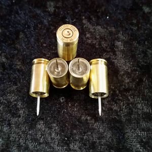 Bullet Brass Thumb Push Pins - 380ACP - Qty 5 or 10 Pcs - Etsy