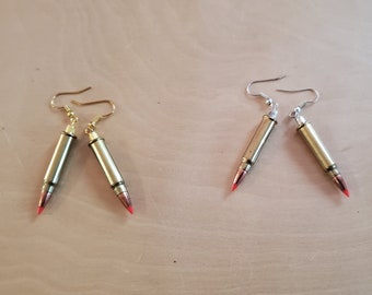 Bullet Earrings - Etsy