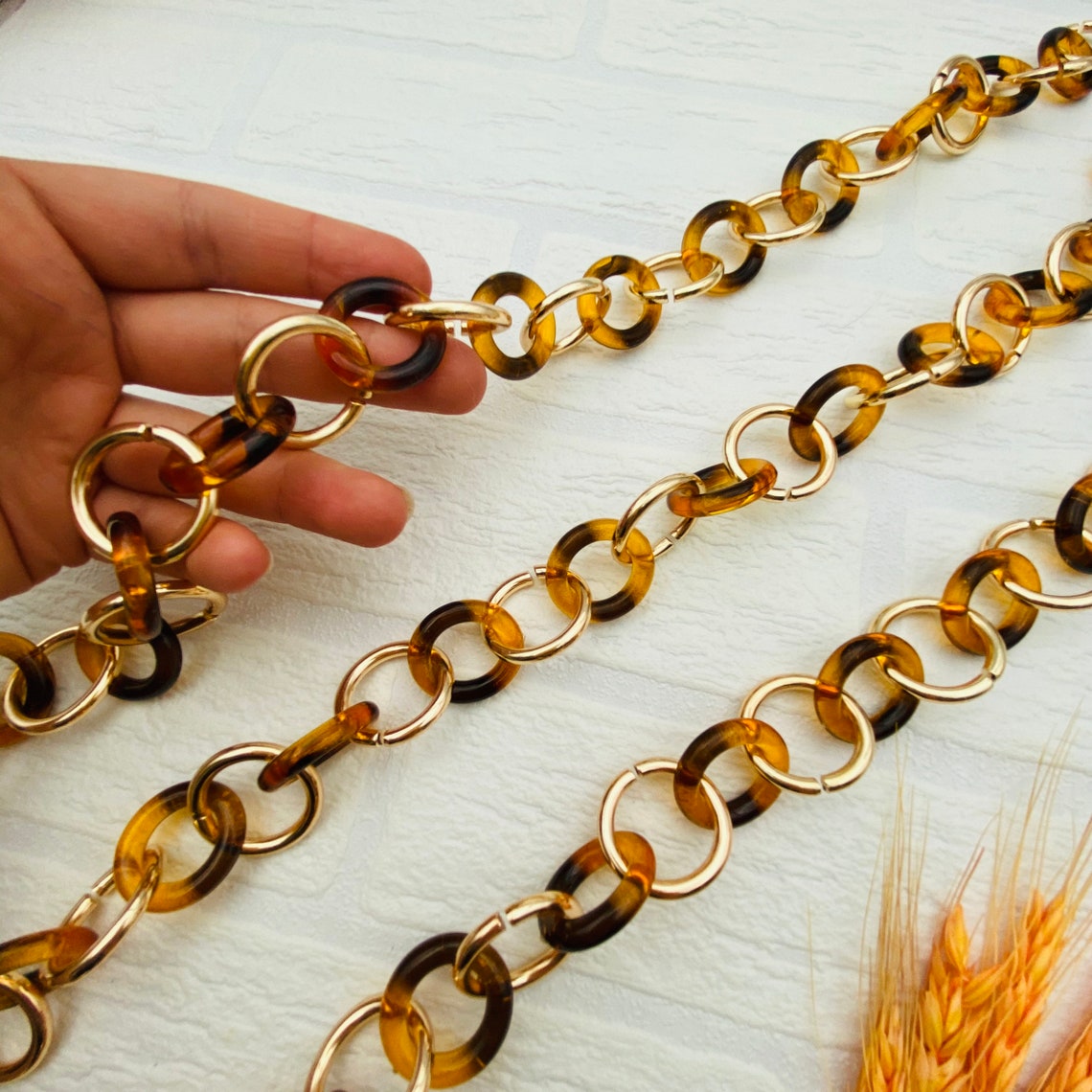 Bag Chain 49 Cm Bag Handle Chain Bag Suppliesgold and - Etsy