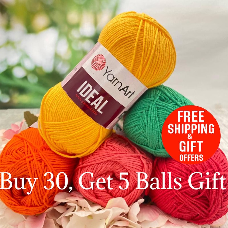 Yarn Art Pure Cotton Yarn - Etsy