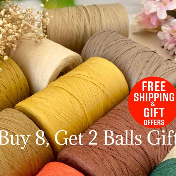 Raffia Yarn Crochet - Etsy