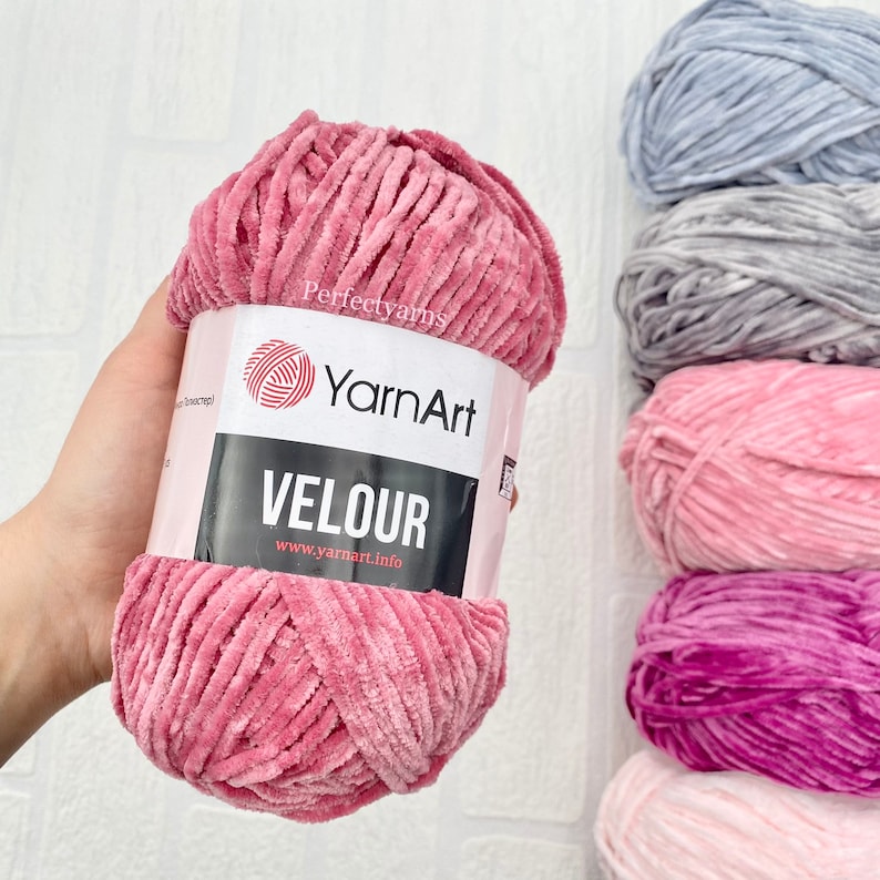 Yarnart velour baby Yarn Knitting baby velvet yarn velour | Etsy