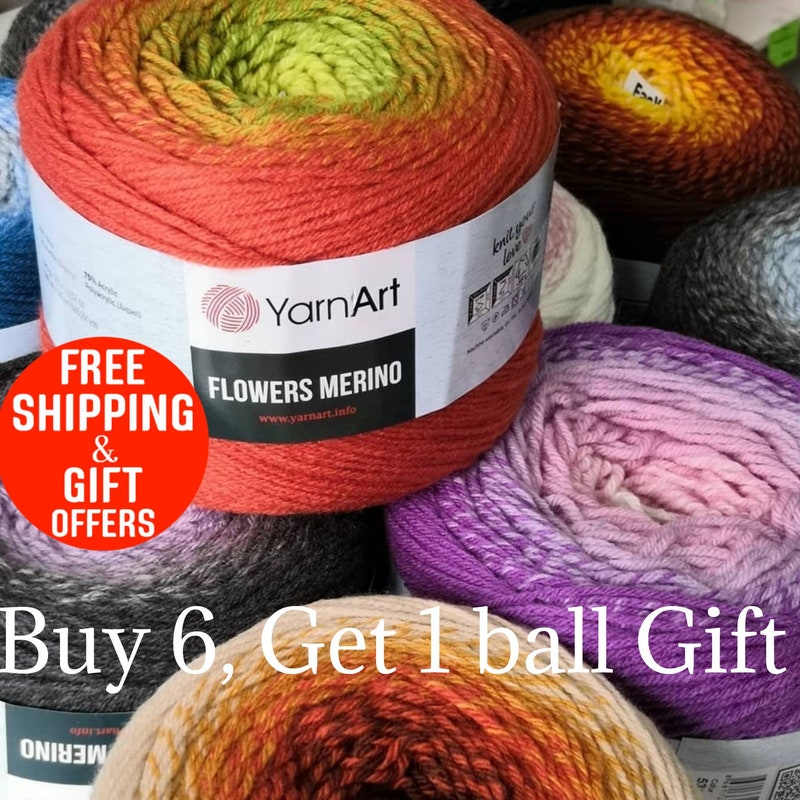 Gradient Yarn - Etsy