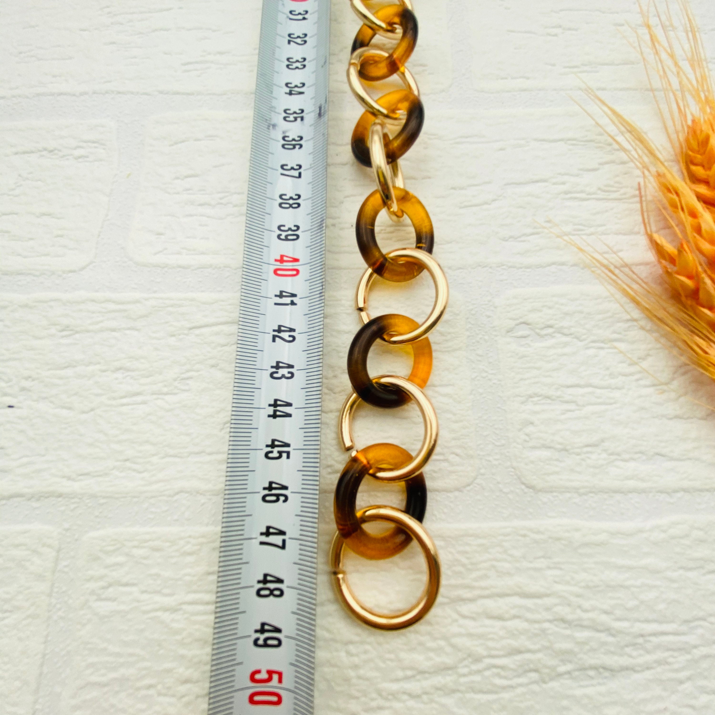 Bag chain 49 cm bag handle chain bag suppliesgold and | Etsy