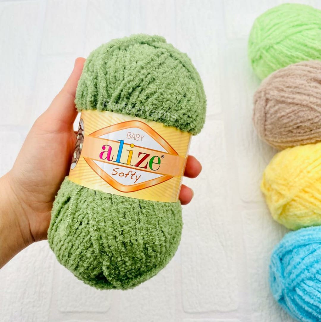 Alize Softy Knitted Yarn. Baby Yarn Alize Baby Yarn Softy | Etsy UK