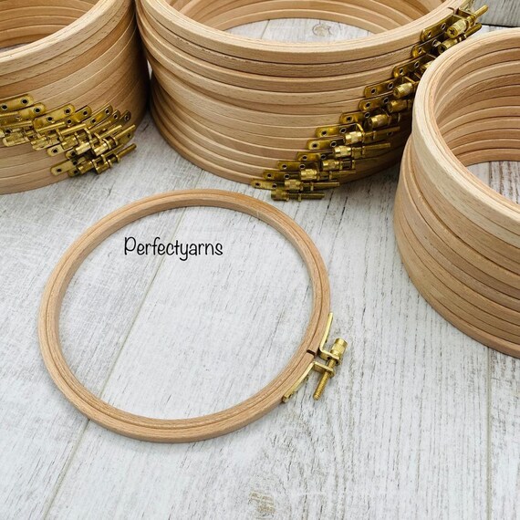 Wooden Hoop Wooden Macrame Hoop Embroidery Flexi Hoop - Etsy