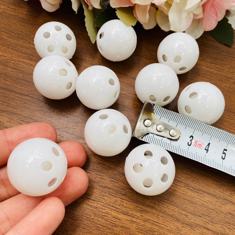 Plastic Rattle Ball Inserts: 18mm/25mm Noise Squeakers - 5 Pieces - Etsy