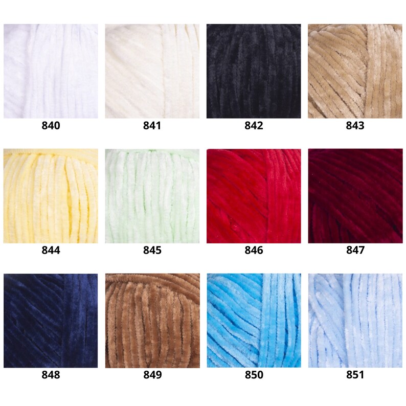 Yarnart Velour Baby Yarn Knitting Baby Velvet Yarn Velour - Etsy