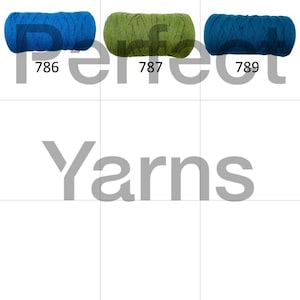 8 Mm Cotton Ribbon Yarn, 8.80 Oz 136 Yards, 250 Grams 125 Meters ...