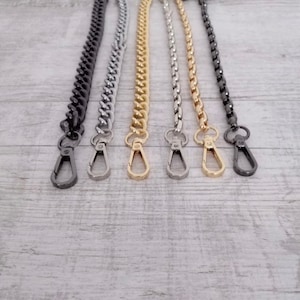 Metal Purse Chain Bag Chain Strap Shoulder Handbag Strap - Etsy