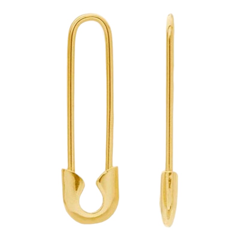 Safety Pin Earrings - Etsy