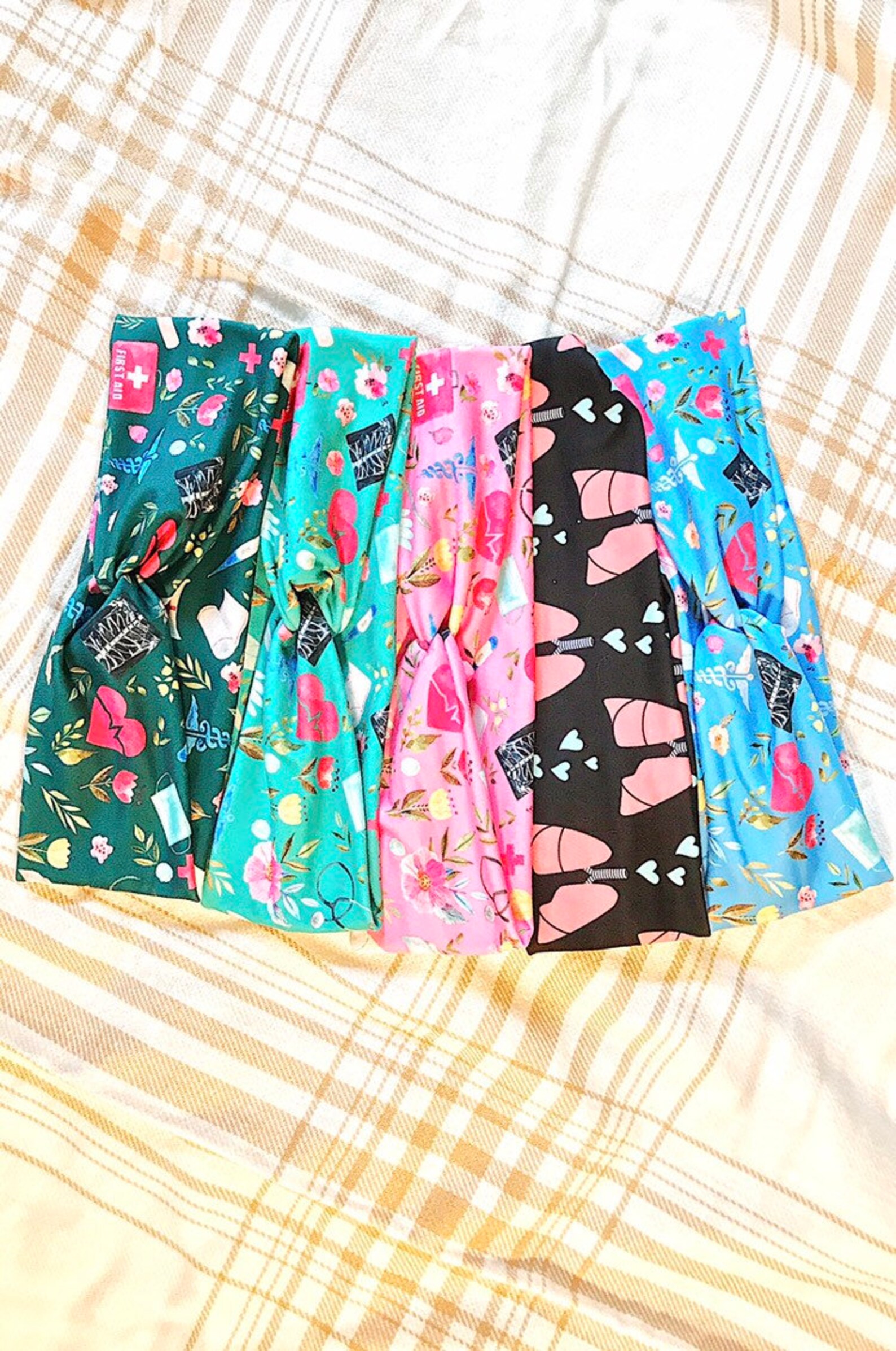 Medical Profession Headband Handmade Medical Turban Knot - Etsy