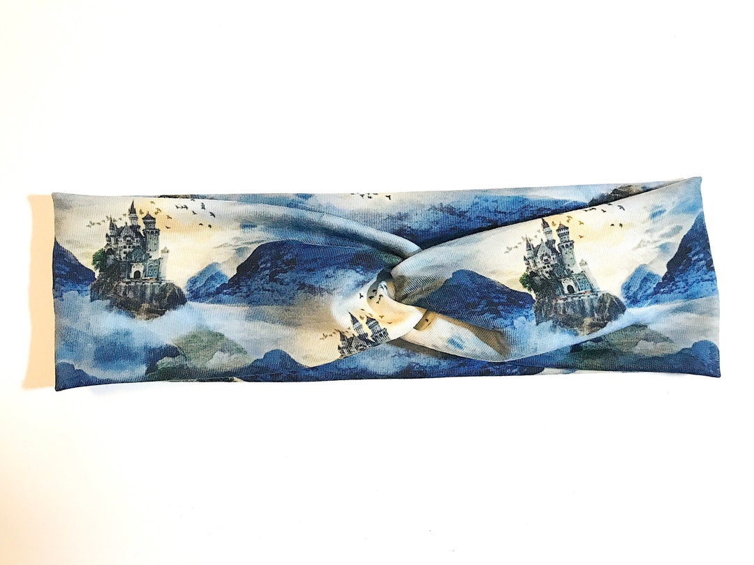 HEADBAND / Wizard Castle Headband / Turban Headband / Knotted Headband ...