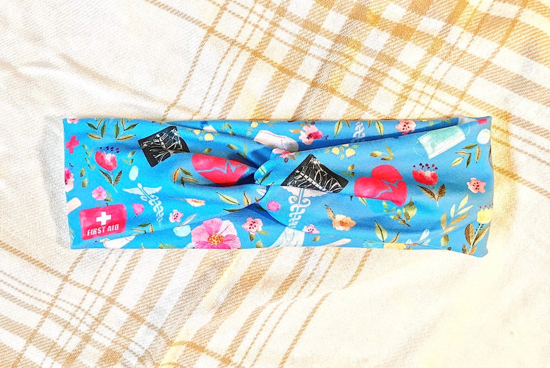 Medical Profession Headband Handmade Medical Turban Knot - Etsy