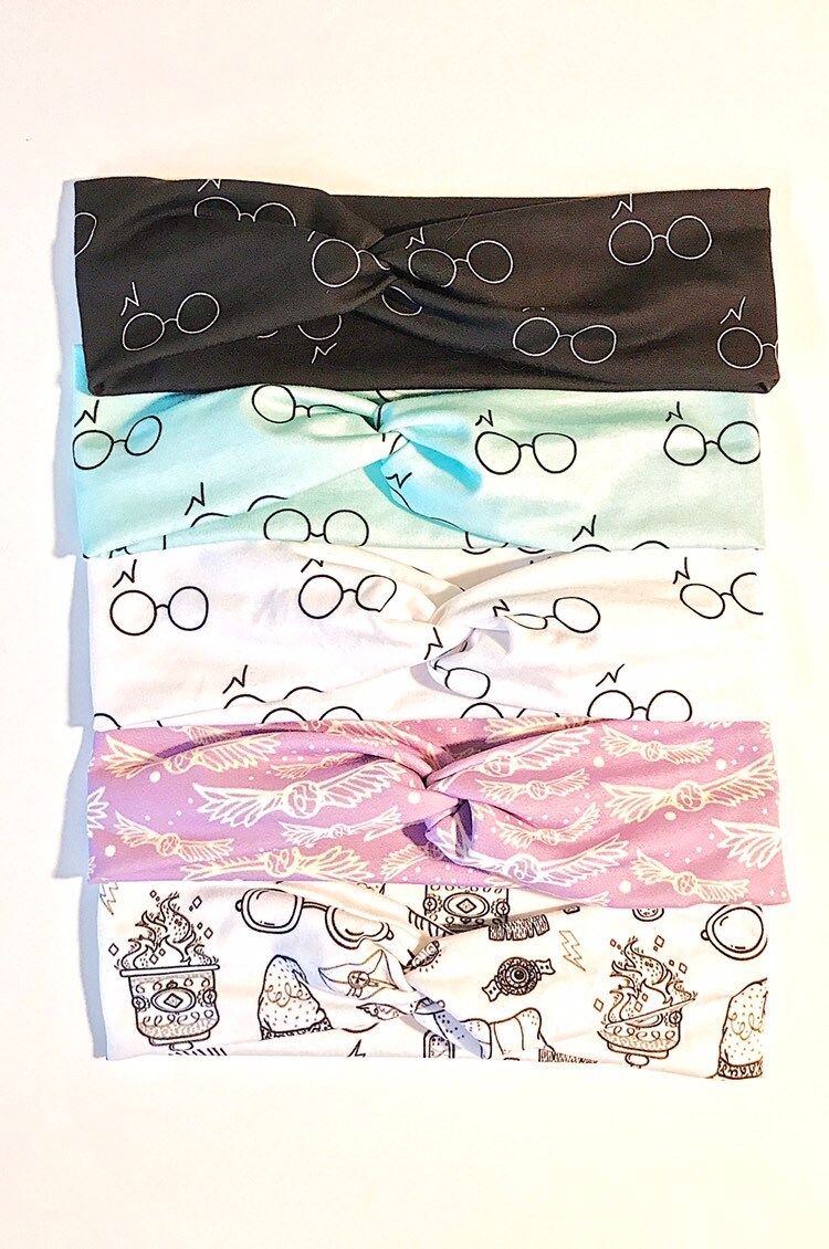 HEADBAND / Wizard Umbridge Headband / Turban Headband / | Etsy