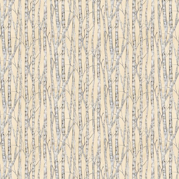 Birch Tree Fabric - Etsy
