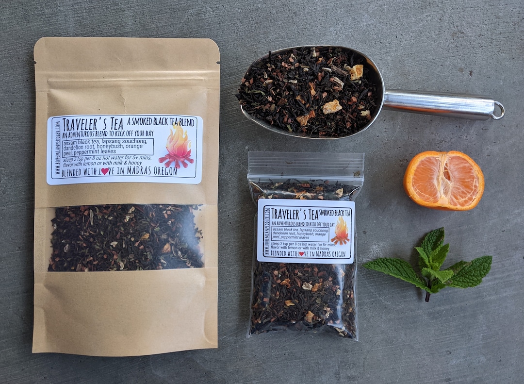 Traveler's Smoked Black Tea: Lapsang Souchong Blend - Etsy
