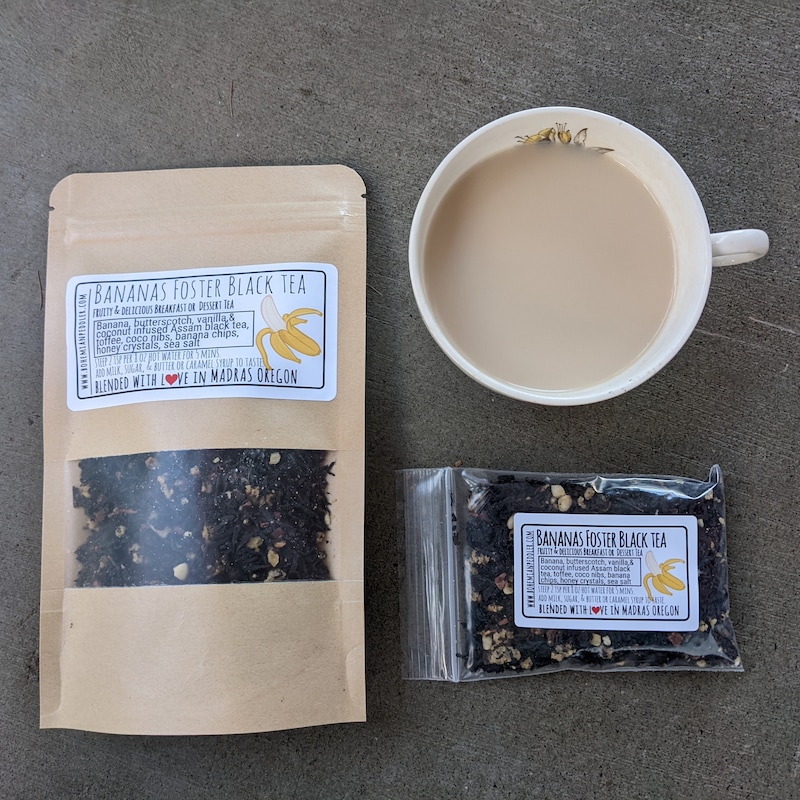 Black Dessert Tea - Etsy