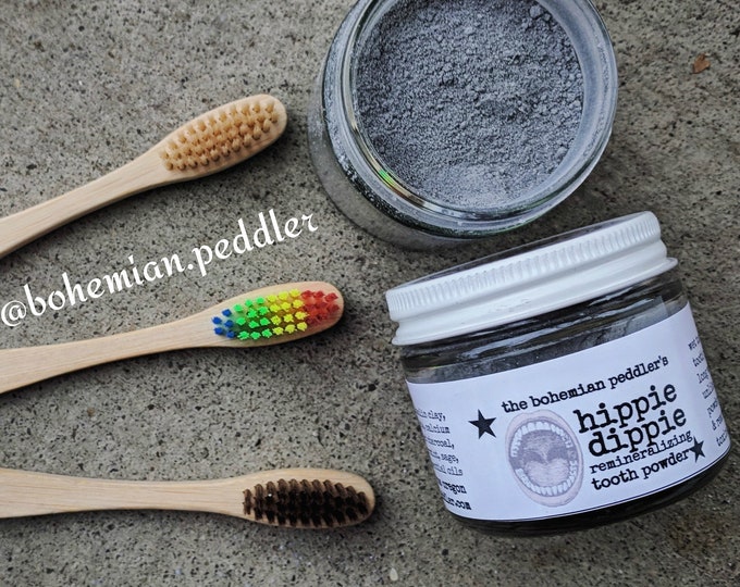 Tooth Powder | Hippie Dippie Remineralizing and Whiteningtooth Powder ...