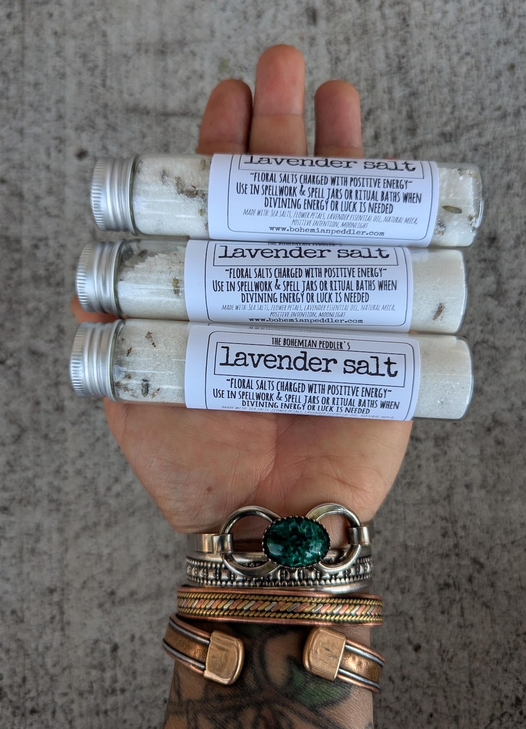 Lavender Salt | Magical Salt | Ritual Soak | Witch Salts - Etsy