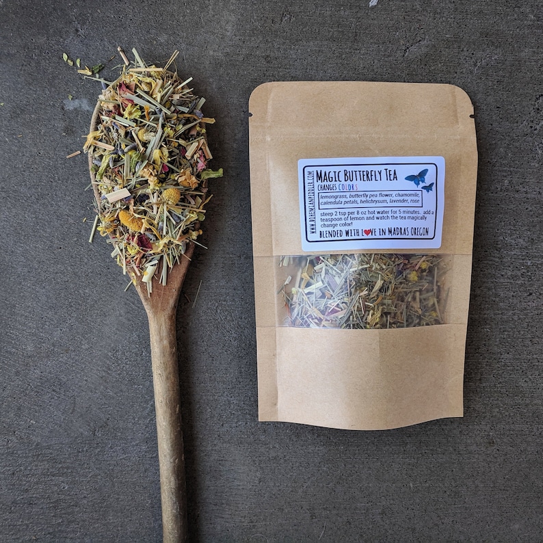 Butterfly Pea Flower Tea Color Changing Tea Blue Tea - Etsy UK