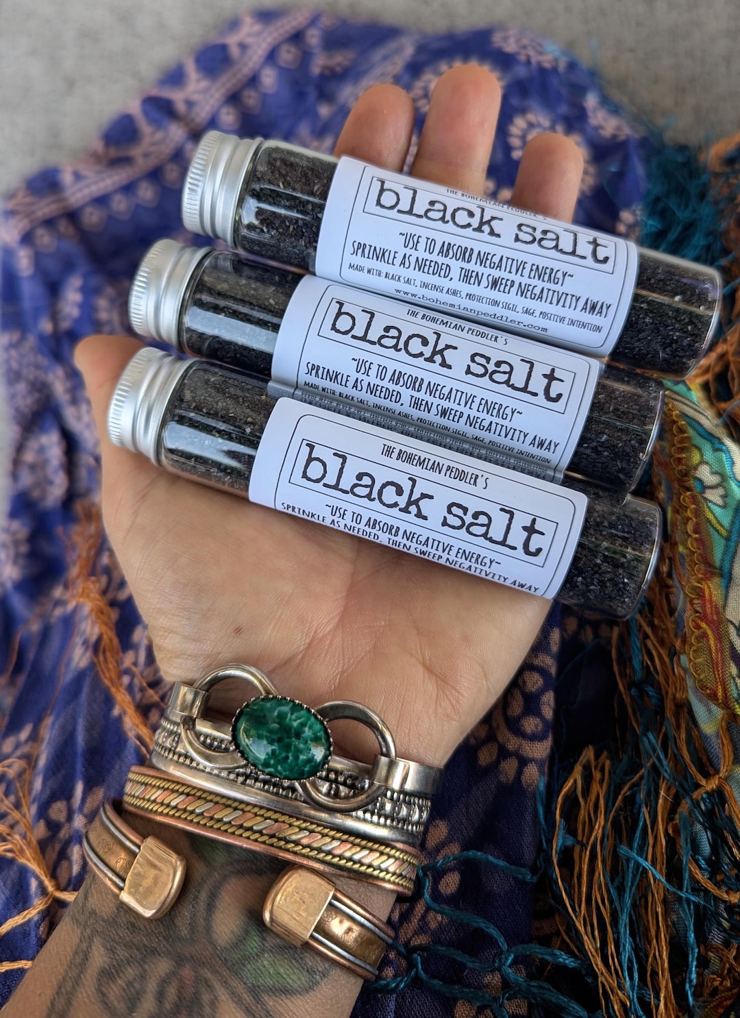 Black Salt | Witch's Salts | Protection - Etsy