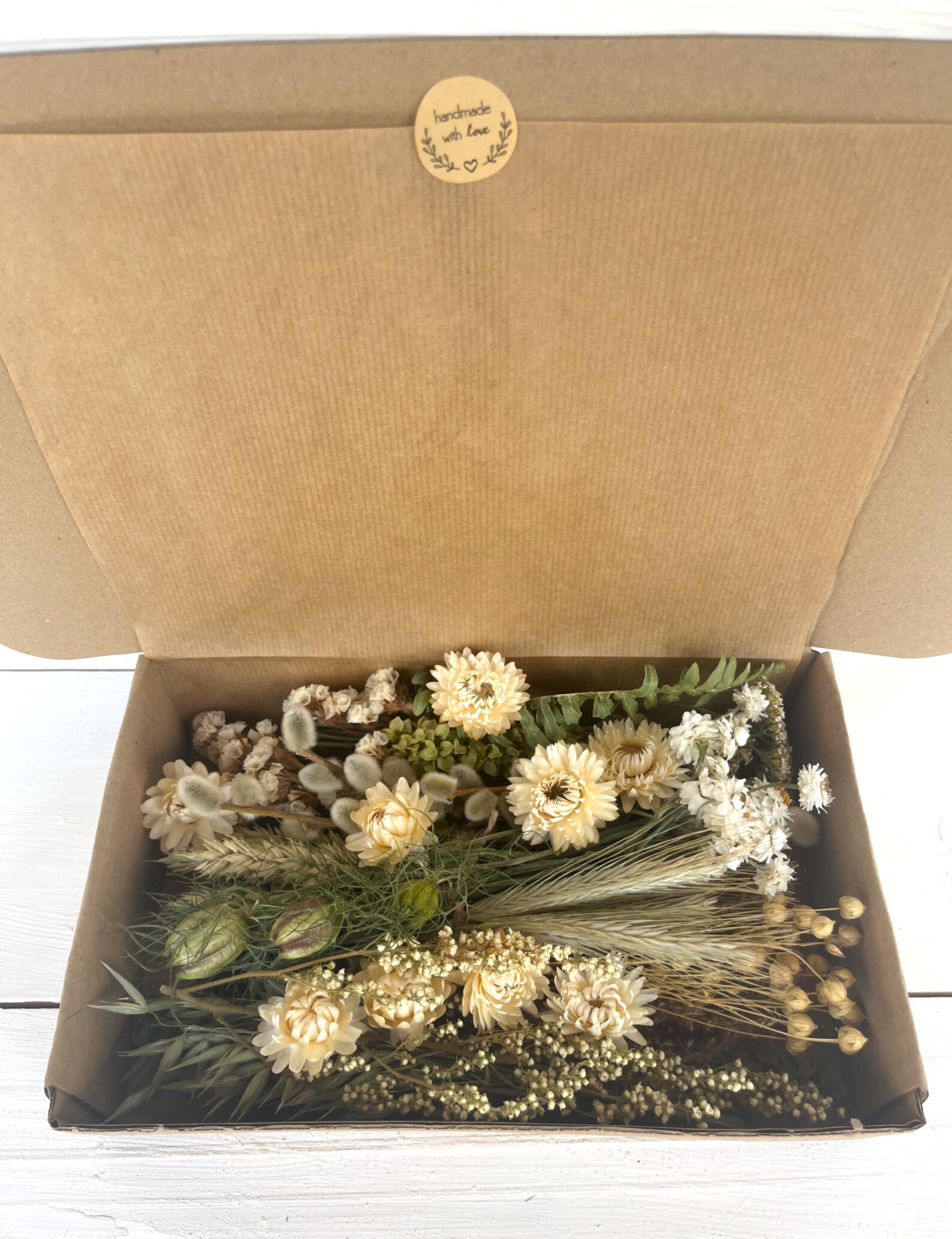 Dried Flower Mix Crafting Boxes, Preserved DIY Mini Posies, Gift ...