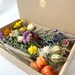 Dried Flower Craft Box, Dry Grasses and Flowers Box, Preserved Natural ...