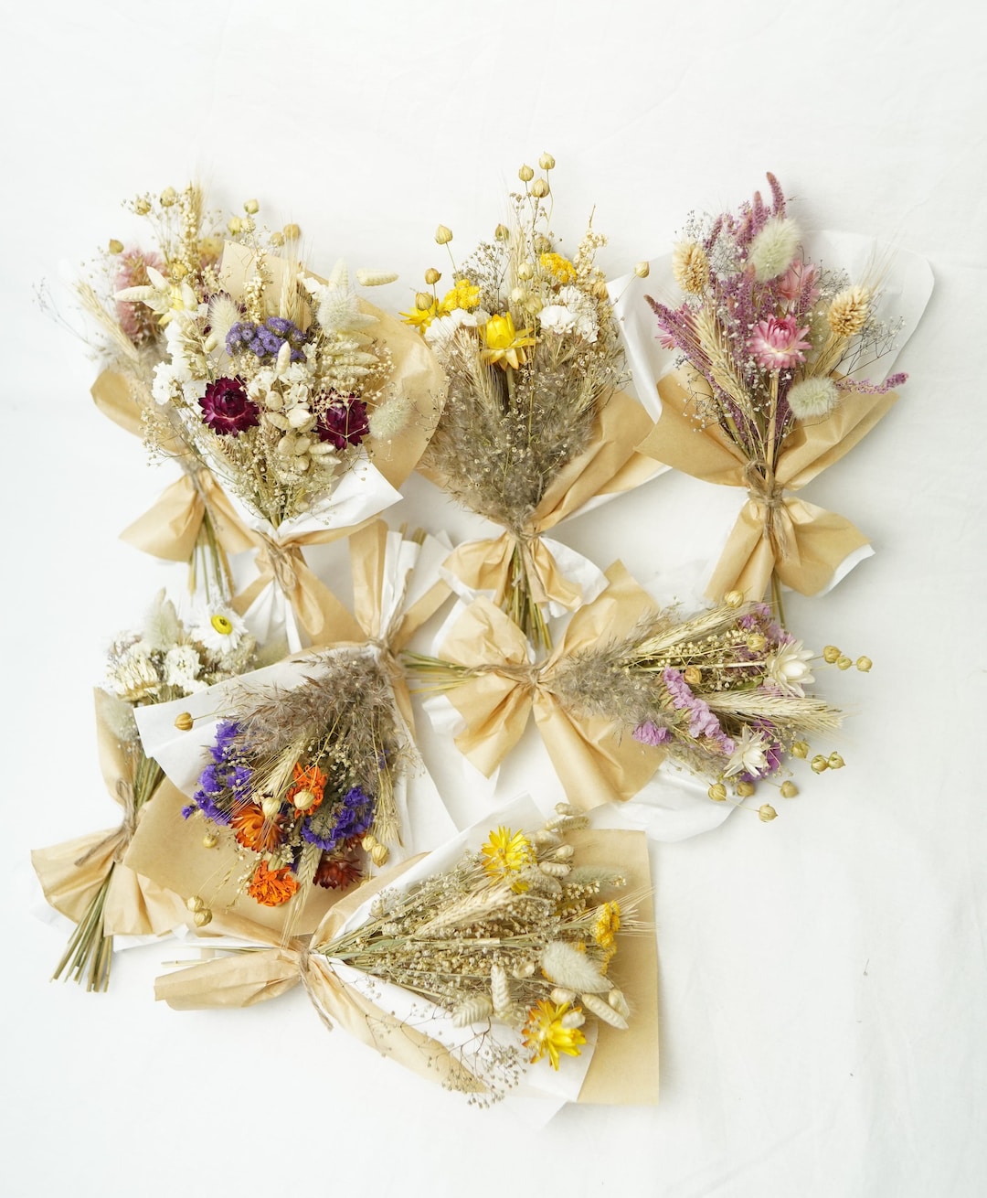 Small Wildflower Bouquet, Gift for Her, Bridesmaid Gift, Letterbox ...