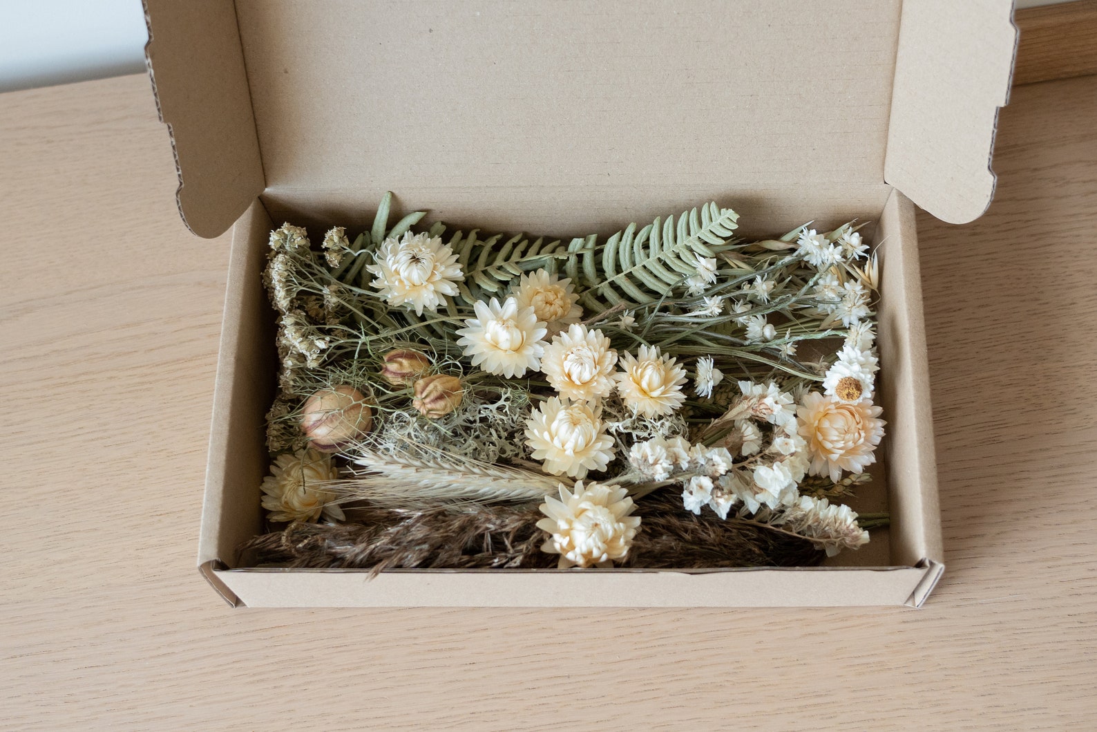 Dried Flower Mix Craft Boxes, Dried Grasses Crafting, Preserved ...