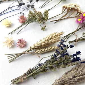 Dry Flower Craft Box, Dried Grasses and Flowers Box, Preserved Organic ...