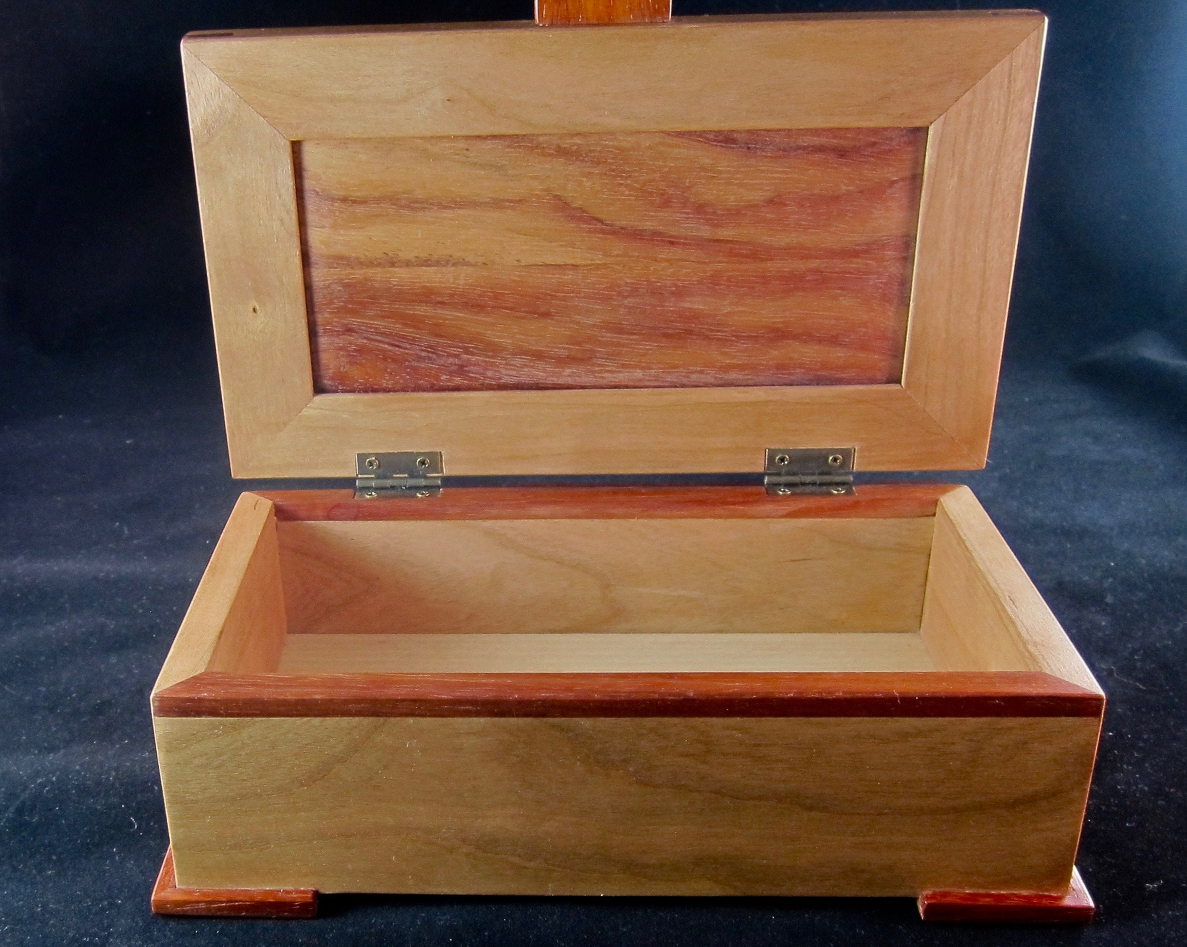 Handmade Hardwood Keepsake Box - Etsy